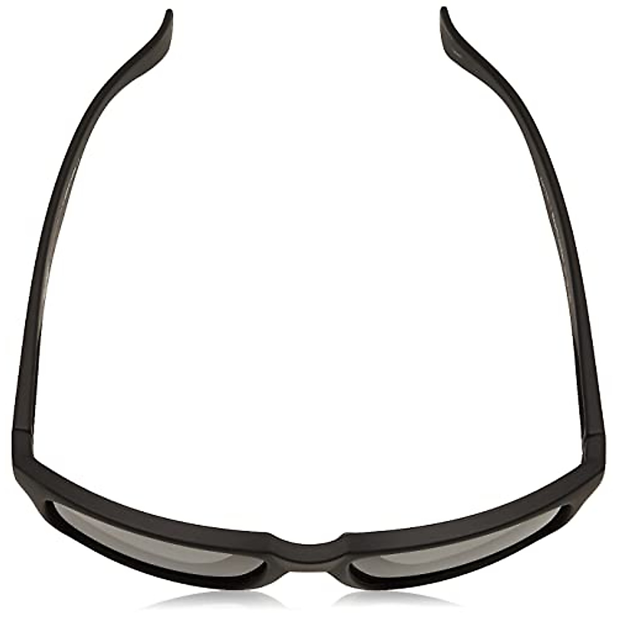 Pepper's Beachcomber Polarized Wayfarer Sunglasses, Rubberized Matte Black, 55 mm