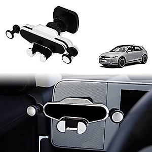 BestEvMod for Ioniq5 Magnet Phone Mount Accessories,Customized Ioniq 5 Phone Holder Mount,Magnetic Gravity Phone Holder Compatible with Hyundai Ioniq 5 2022 2023 Accessories