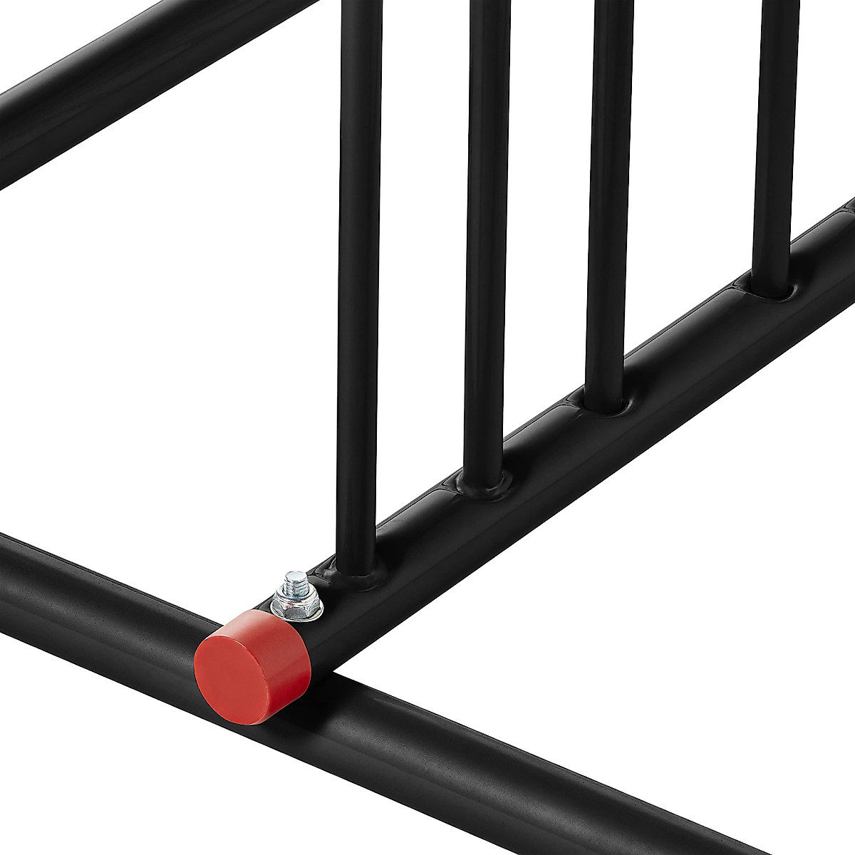 Retrospec Commercial Grid Bike Rack - Single & Double Sided - Bicycle Storage Stand for Garages, Stores, Schools & Universities Power Coated Steel - Black 10 Bike/Double Sided