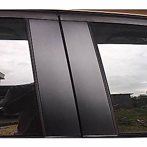 Black Matte Carbon Fiber Car Vinyl Wrap Roll 1ft x 5ft Bubble Free Air Release DIY Wrap Film for Motor Interior