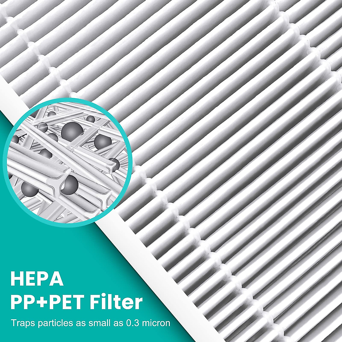 Brightify Air Purifier Filter Replacement for COWAY AP-1512HH Mightty,H13 HEPA Filter Replacement, 2 Pack with 8 Carbon Filters