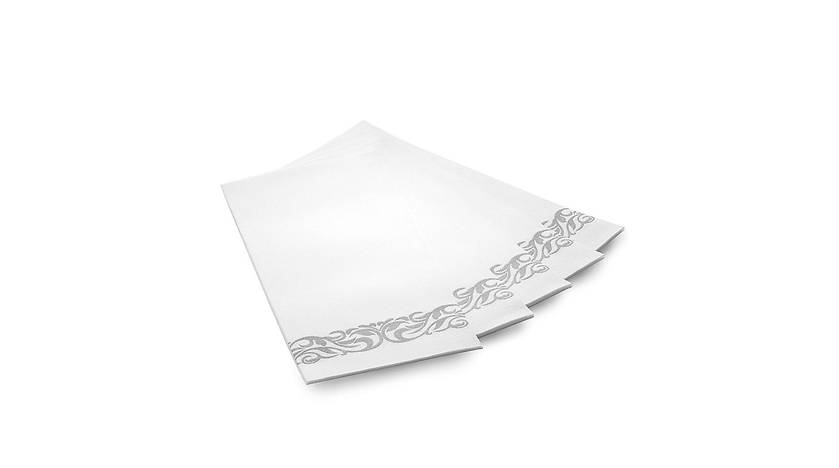 700 Piece Silver Dinnerware Set for Events - Includes Plates, Cups ...