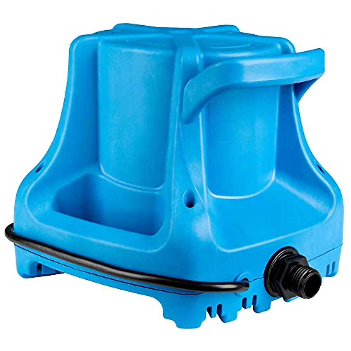 Little Giant APCP-1700 115-Volt, 1/3 HP, 1745 GPH, Automatic, Submersible, Swimming Pool Cover Pump with 25-Ft. Cord, Light Blue, 577301