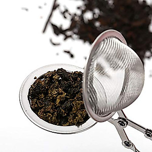 LaXon Tea Ball Strainers,Snap Ball Tea Strainer, Material Snap Ball Tea Strainer with Handle, Use for Making Tea, Stewing, Decocting Medicinal Herbs