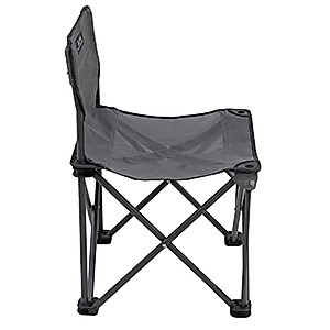 ALPS Mountaineering Adventure Folding Camping Chairs - Durable Mesh Fabric Over Powder Coated Aluminum with Simple Compact Design and Shoulder Carry Bag, Charcoal