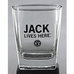 Jack Daniel's Double Old Fashioned Glass DOF Set of 4