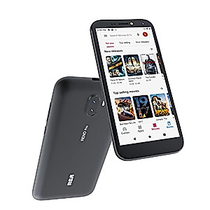 RCA Reno Pro, 5.5" HD+ Display, 32GB, 13MP Camera, 4G LTE Unlocked Smartphone (Black)
