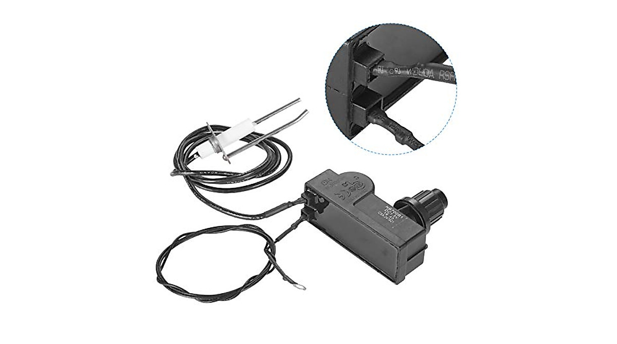 Lemfema Fire Pit Igniter Kit – Easy Push-Button Gas Ignition System