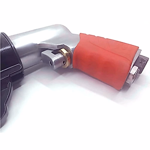 Air Spot Weld Drill Pneumatic Sheet Metal Drill For Remover Dent Fix W/Hook Drills With 5/16 1/4 Inch Bits For Car Welding Spot Sheet Metal Steel Panel Repair Kit With Four Drill Bits