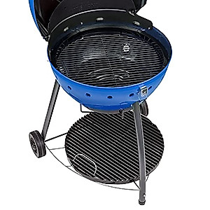 Char-Broil 21302145 Kettleman TRU-Infrared Charcoal Kettle Grill, Blue