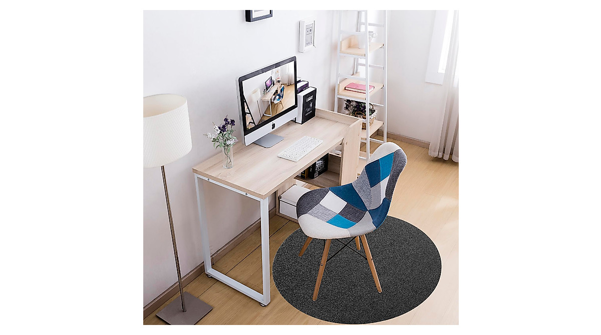 NCONE 39" Round Chair Mat - Protect Floors, Easy Move