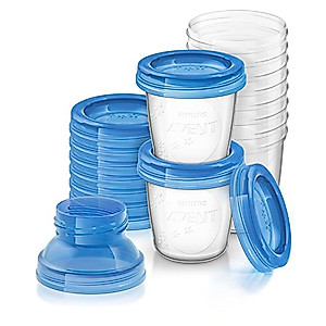 Philips AVENT Breast Milk Storage Cups, 10 Count