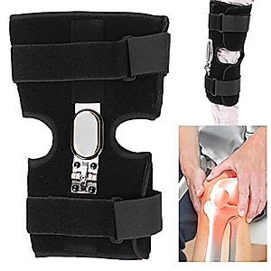 Jiawu Knee Immobilizer, Superior Rehabilitation Support Lightweight Knee Brace for Instabilities for Meniscus Injury for Ligament(Right leg, M)