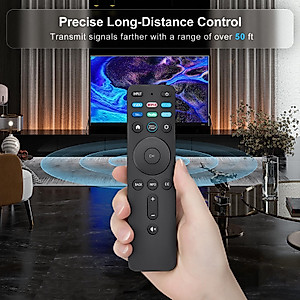 Universal Remote XRT260 for All VIZIO Smart TV Smartcast 4K P-Series V-Series D-Series M-Series XRT136 XRT140 XRT270 Remote Control Replacement