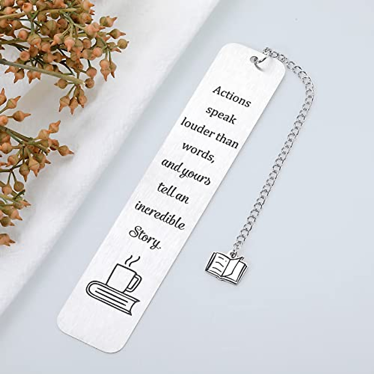 Teacher Appreciation Gifts for Women Men Thank You Gifts for Teacher Coworker Retirement Graduation Gifts for Student Inspirational Bookmark for Kids Teens Girl Boy Reading Gifts for Book Lovers