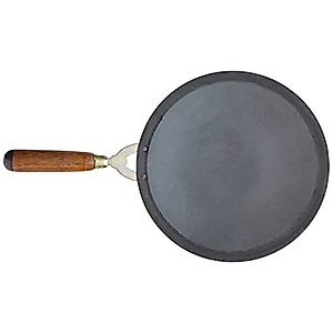 Noor 12-Inch Concave Iron Tawa Griddle