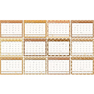 2024 Calendar 12 Months Student Calendar/Planner for 3-Ring Binder, Desk, or Wall -v025