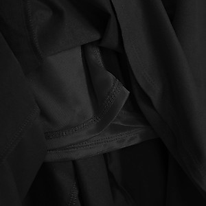 Urban CoCo Women's Vintage Elastic Waist A-Line Long Midi Skirt (2XL, Black)