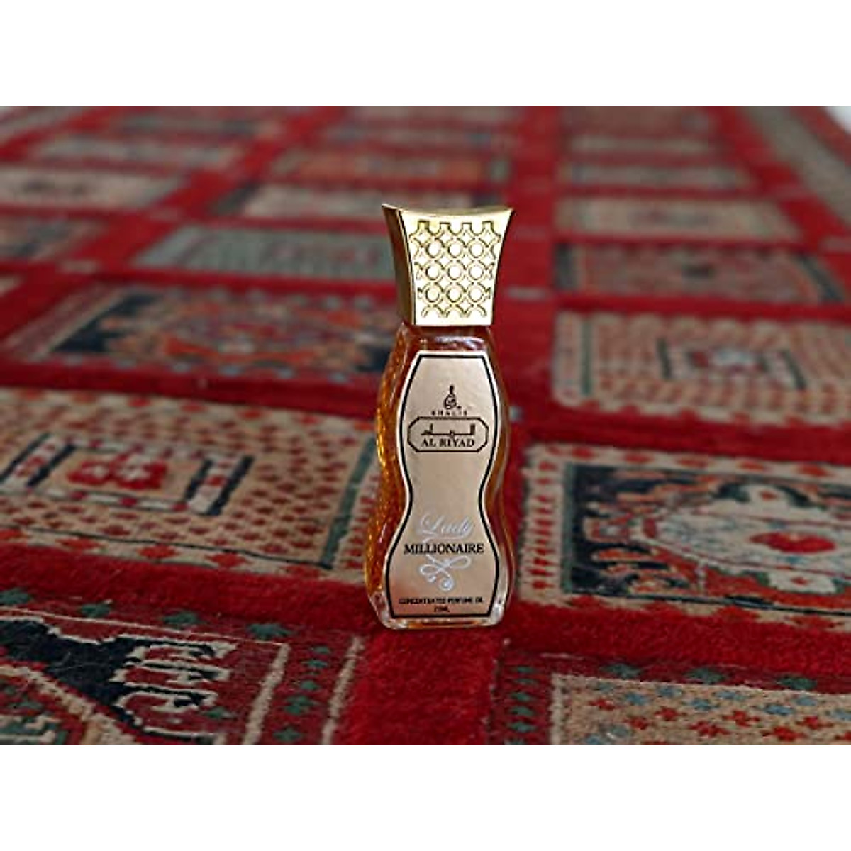 Maison d'Orient LADY MILLIONARIE 20 mL Roll On Oil Perfume For Women, Mini Perfume Bottle, Parfum For Women. AL RIYAD Perfume Oil Roll On (Perfumes Arabes de Mujer)