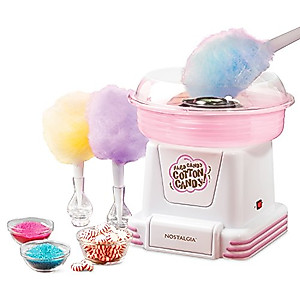 Nostalgia PCM805 Hard & Sugar-Free Candy Cotton Candy Maker