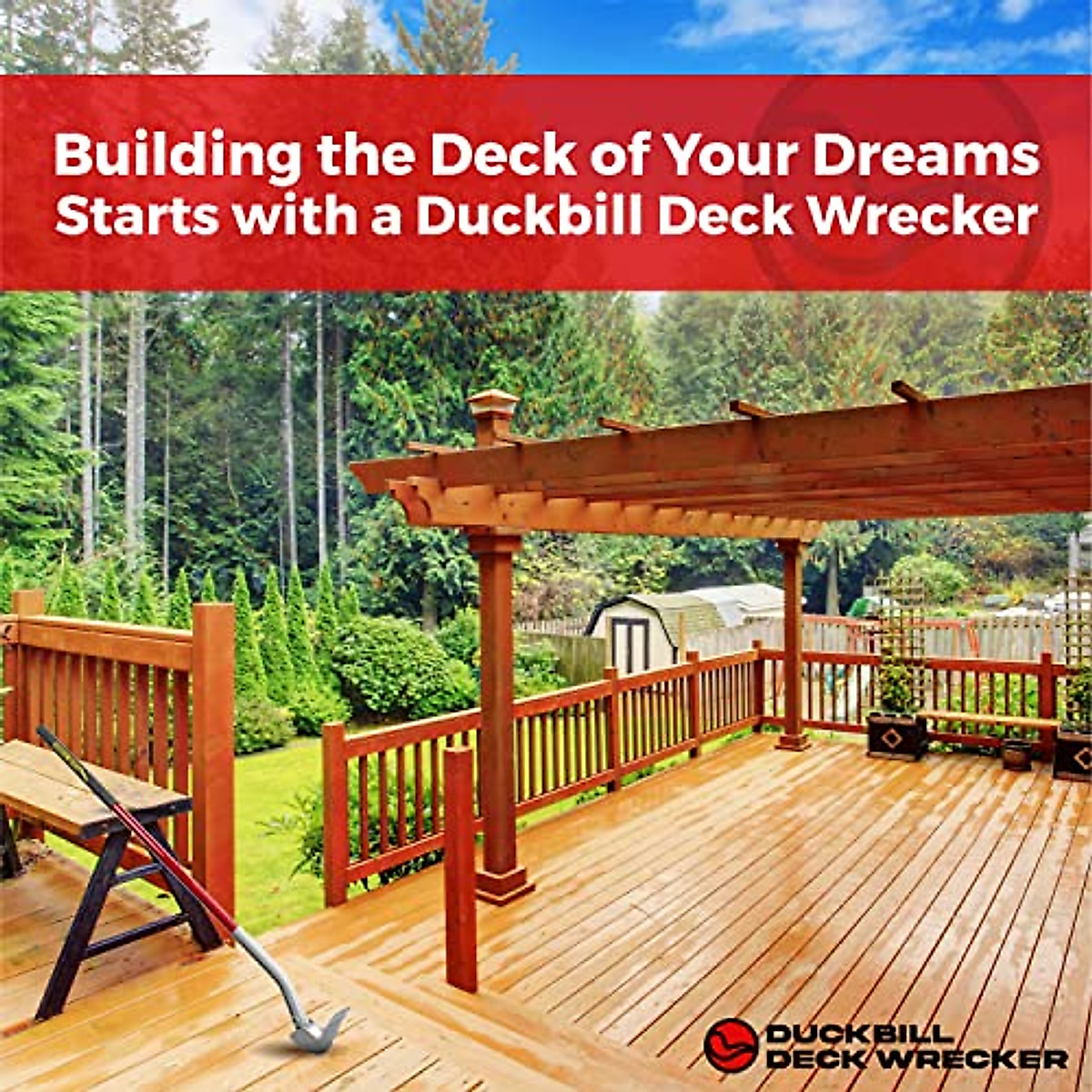 Duckbill Deck Wrecker - The Original Deck and Pallet Board Removal Tool