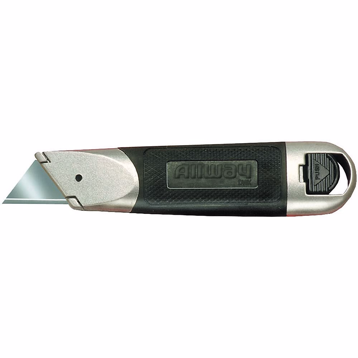 ALLWAY DWK Soft-Grip Fixed Blade Knife with 3 Blades