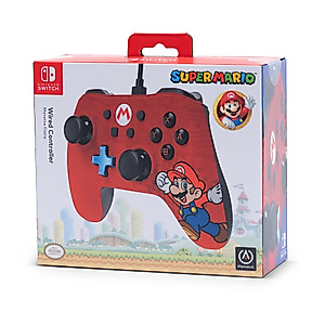 PowerA Wired Controller for Nintendo Switch - Mario, Gamepad, Game controller, Wired controller, Officially licensed