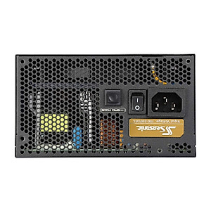 Seasonic FOCUS GX-650 - 650W - 80+ Gold - Full-Modular - ATX Form Factor - Low Noise - Premium Japanese Capacitor - 10 Year Warranty - Nvidia RTX 30/40 Super & AMD GPU Compatible (Ref. SSR-650FX)