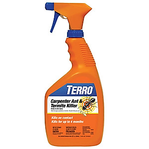 TERRO T1100-6 Carpenter Ant & Termite Killer Ready-to-Use, 1 Quart