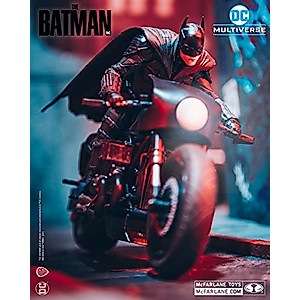 McFarlane Toys DC Batcycle: The Batman (Movie) Action Vehicle