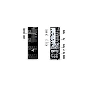 Dell Optiplex 3080 SFF Small Form Factor Desktop | Core i5-10500 - 512GB SSD Hard Drive - 16GB RAM - Nvidia GeForce GT 730 | 6 cores @ 4.5 GHz - 2GB DDR3 Win 10 Pro Black (Renewed)