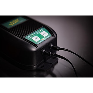 Battery Tender WaveCharge 6 AMP - 2 Bank Multibank Charger - 3 AMPs Per Bank - Selectable 12V / 6V - Smart and Switchable Multi Battery Charger and Maintainer - 022-1002-DL-WH