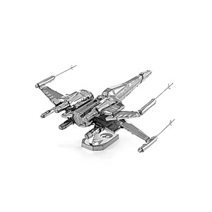 Metal Earth Star Wars Force Awakens Poe Dameron's X-Wing Fighter 3D Metal Model Kit Fascinations