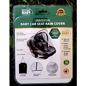 Universal Baby Weather Car Seat Rain Cover Waterproof, Protect from Snow Dust