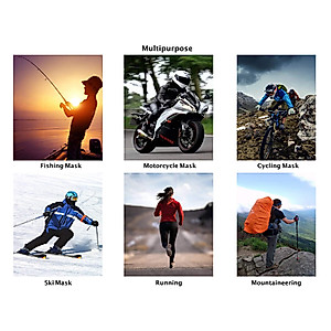 Cool & Breathable Face Bandanas,Neck Gaiter for Women and Men,Ideal for Fishing Hiking Running Cycling