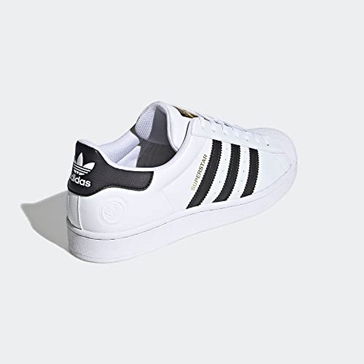 adidas Originals mens Superstar Sneaker, Core Black/White/Core Black, 9 US