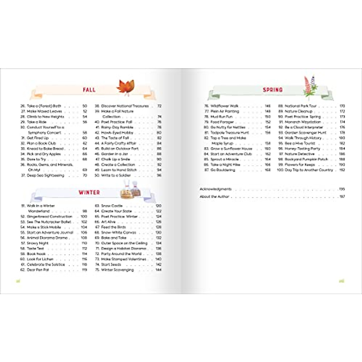 100 Days of Adventure: Nature Activities, Creative Projects, and Field Trips for Every Season