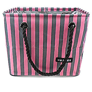TINTON LIFE® Folding Quick Dry Shower Caddy Tote Bag with Mesh Bottom Waterproof Oxford Bath Organizer Perfect for Dorm, Gym, Camping, Beach, Spa