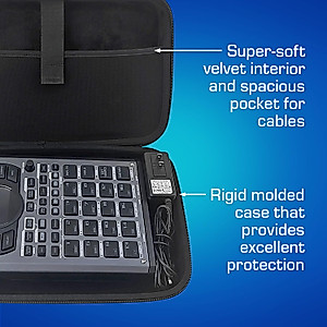 ANALOG CASES Roland SP-404 MKII/SP-404 Case - Custom-Fitted Compact PULSE Hard Case for Travel