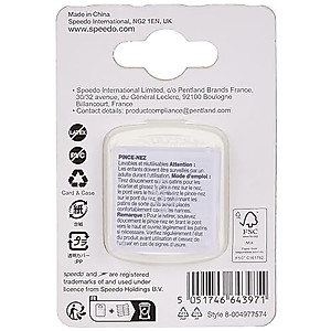 Speedo Competicion Nose Clip - Pink/Grey, One Size