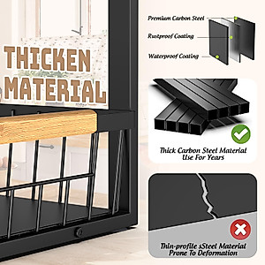 Dihmpor Under Sink Organizer and Storage, Slide Out Under Cabinet Storage Pull Out Sink Shelf Cabinet Storage Shelves, Undersink Organizers for Kitchen Bathroom Cabinet