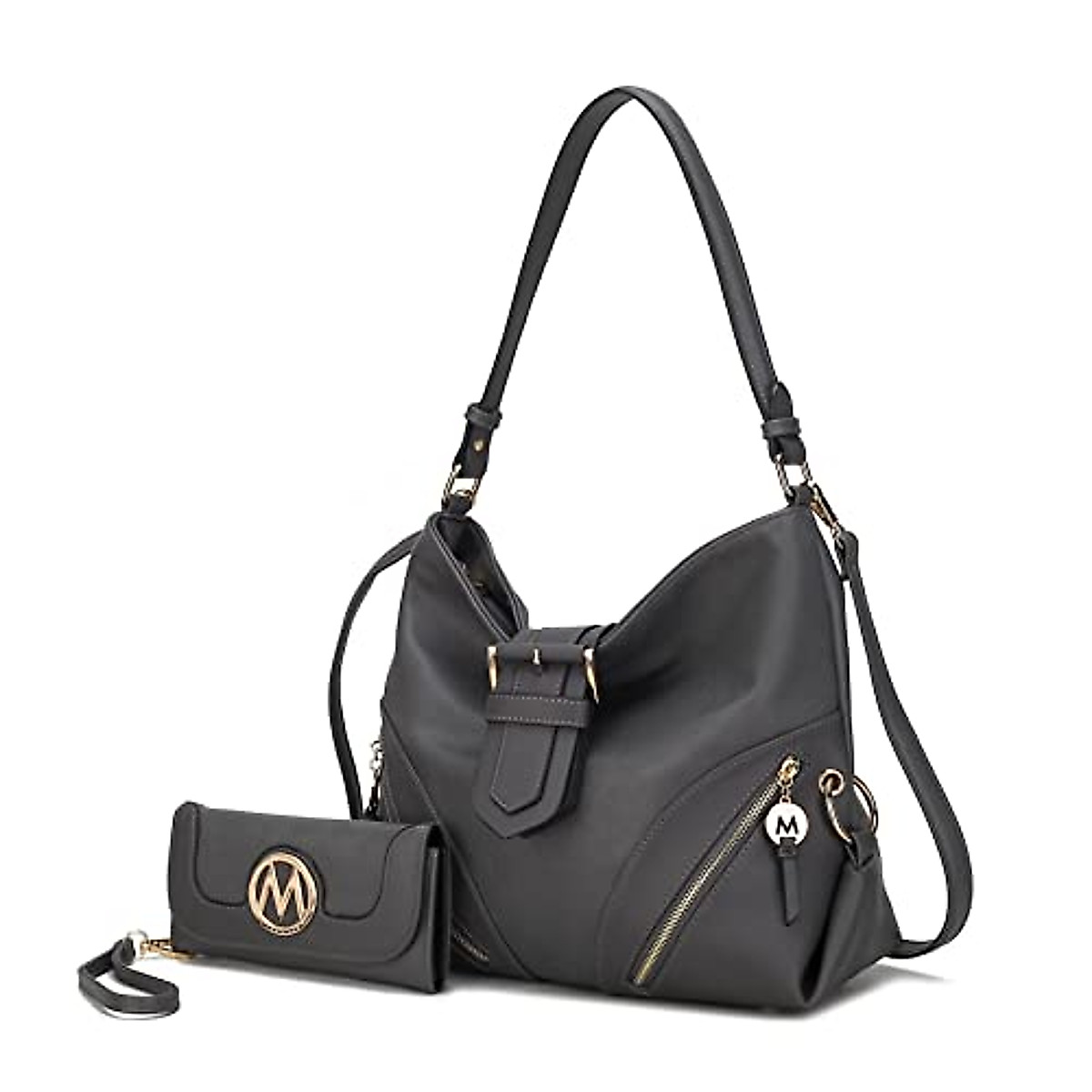 MKF Collection Shoulder Bag for Women, Handbag Purse Top-Handle Hobo Bag