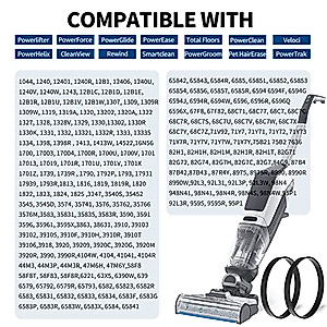 Vacuum Belt for Bissell Style 7/9/10 P/n3031120 PowerForce Helix Powerlifter CleanView Swivel Rewind Pet Vacuum Cleaner, Replace Part #2031093#3031123#32074 (4 Belts)