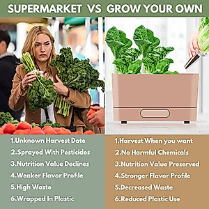 Assorted Fruit & Vegetables Mix Pod Kit for Aerogarden Hydroponics Growing System, Pod kit with Growing Guide,Contains Grow Sponge A&B Food (7 Pods）