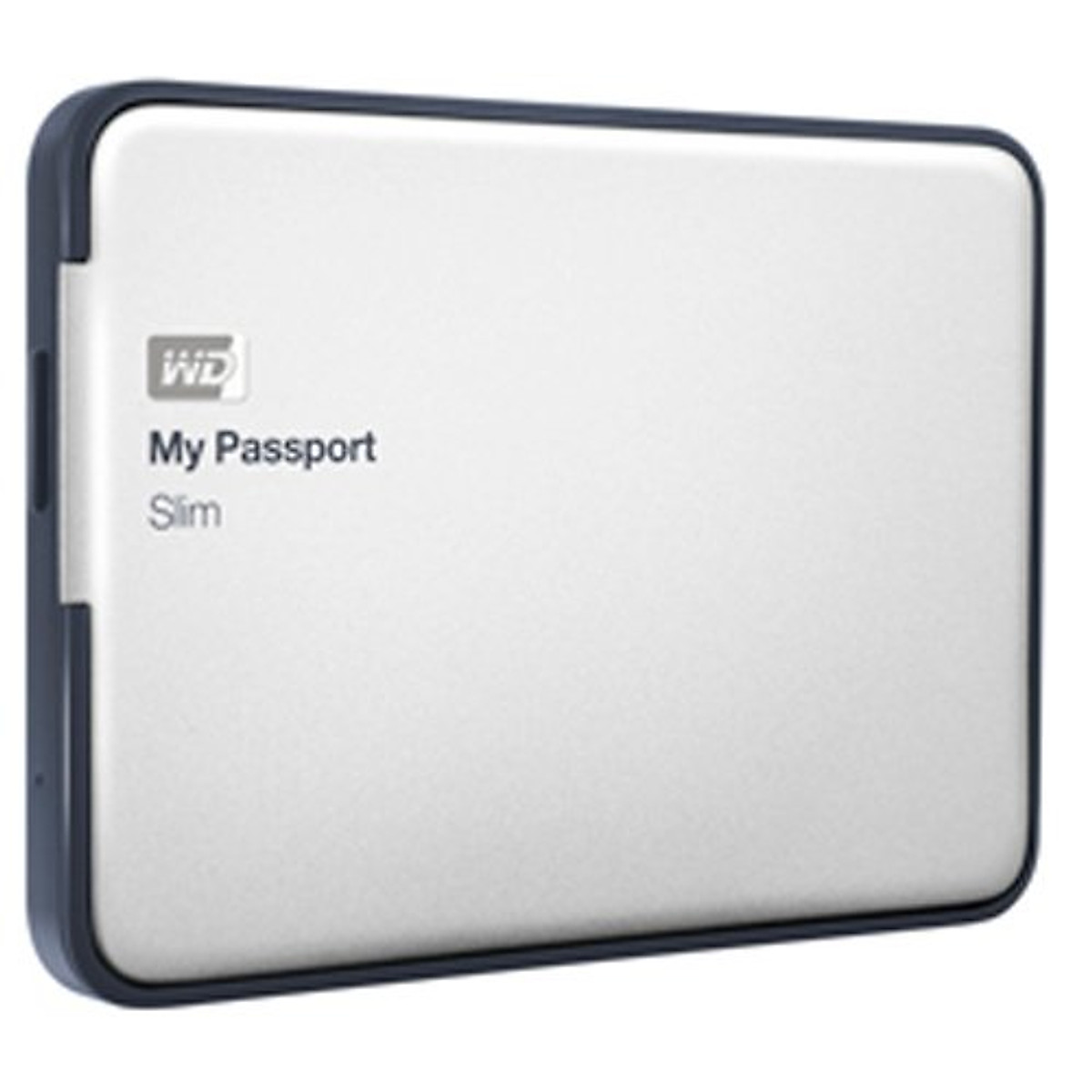 WD My Passport Slim 2TB Portable Metal External Hard Drive USB 3.0 with Auto Backup