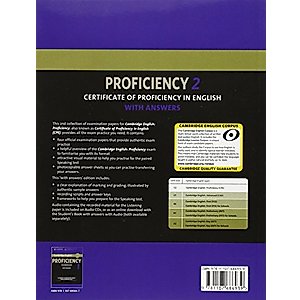 Cambridge English Proficiency 2 Student's Book with Answers: Authentic Examination Papers from Cambridge English Language Assessment (CPE Practice Tests)