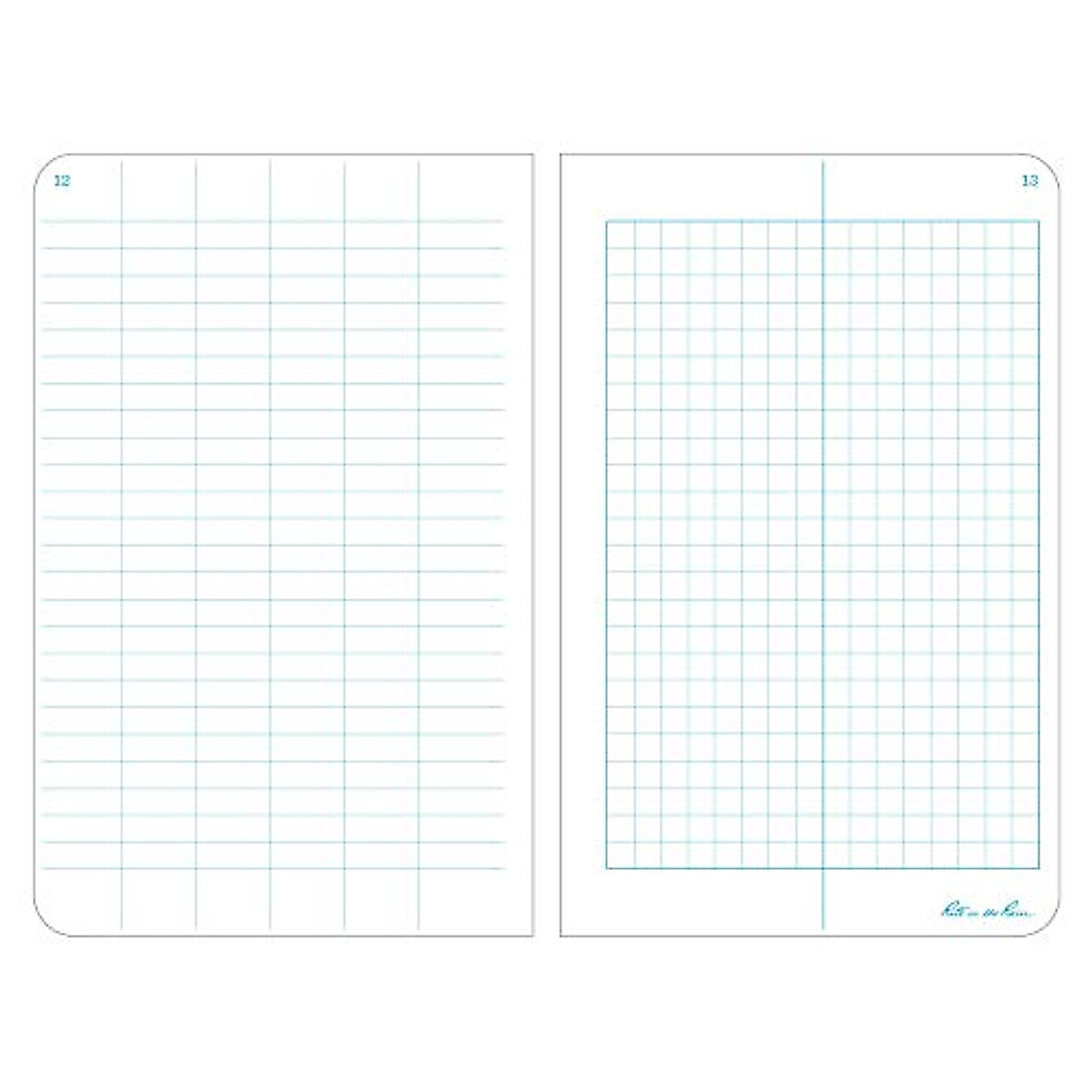 Rite in the Rain Weatherproof Hard Cover Notebook, 4 3/4" x 7 1/2", Yellow Cover, Field Pattern (No. 350F), 7.5 x 4.75 x 0.625