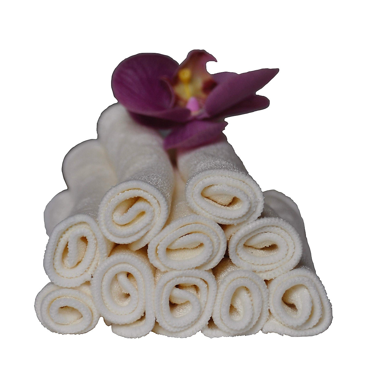 Kashmir Baby (40 Pack) Bamboo Cloth Diaper Wipes. Reusable. Washable.