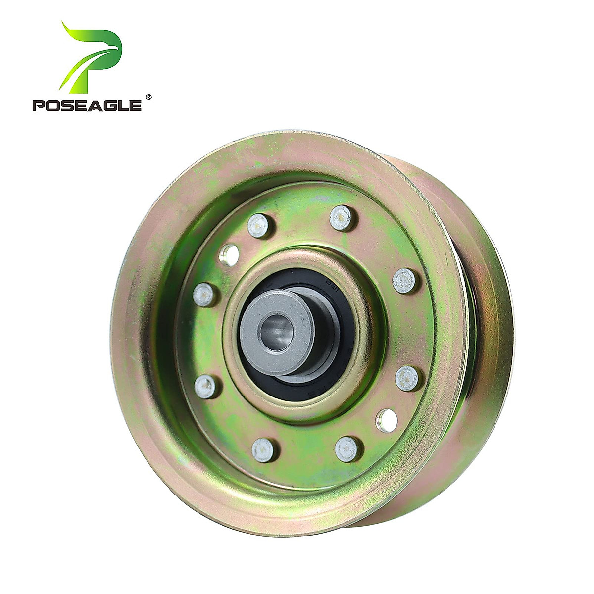 POSEAGLE 532173901 Idler Pulley Replaces Craftsman 156493 Idler Pulley Craftsman Pulley 156493, Lawn Mower Idler Pulley 156493, Craftsman Idler Pulley 156493 Pulley, 173901, 532156493, Oregon 78-053
