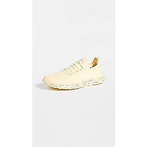 APL: Athletic Propulsion Labs Women's Techloom Breeze Sneakers, Lemon Zest/Speckle, Yellow, 7 Medium US